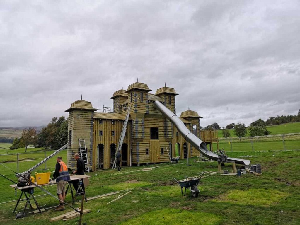 Crieff Hydro Adventure Play build | CAP.CO