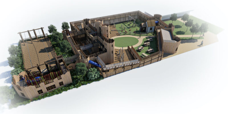 Knights Stronghold Adventure Play Leeds Castle | We are CAP.CO