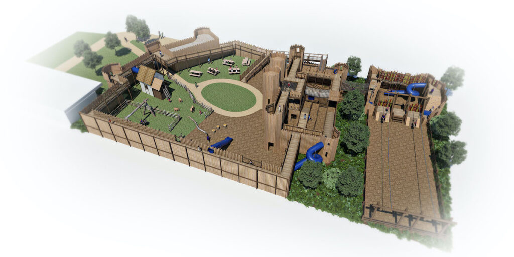 Knights Stronghold Adventure Play Leeds Castle | We are CAP.CO