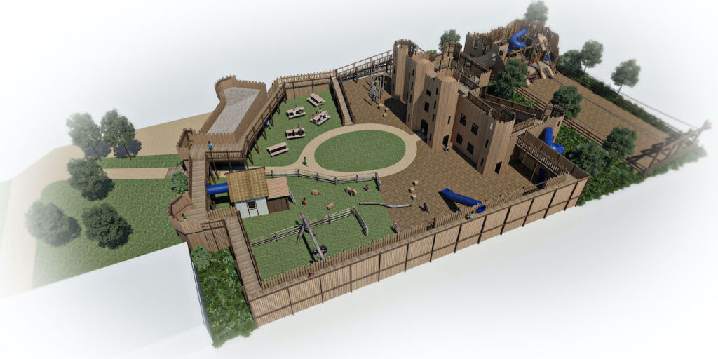 Knights Stronghold Adventure Play Leeds Castle | We are CAP.CO