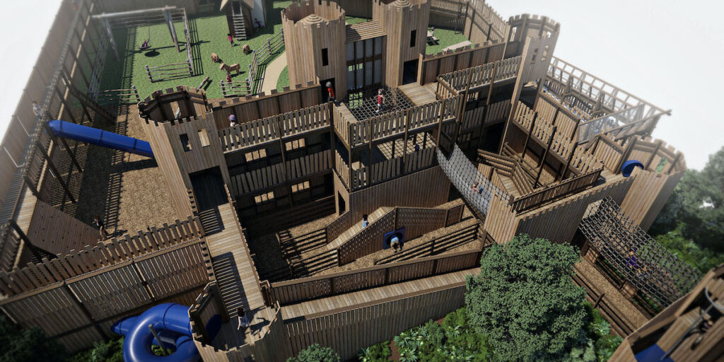 Knights Stronghold Adventure Play Leeds Castle | We are CAP.CO