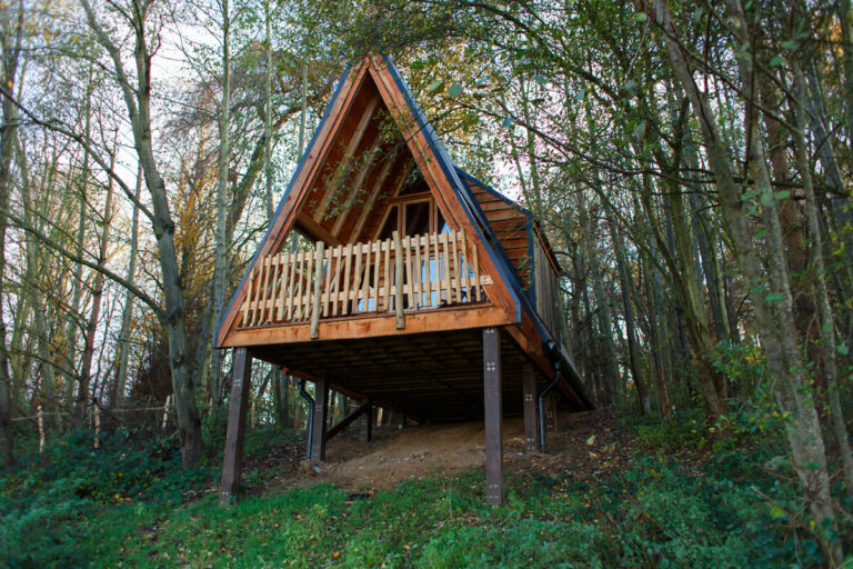 Treehouse Accommodation at Whitlingham Broad | We are CAP.Co