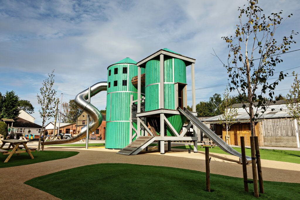 Rand Farm Park Adventure Play Silos in Lincs | We are CAP.CO