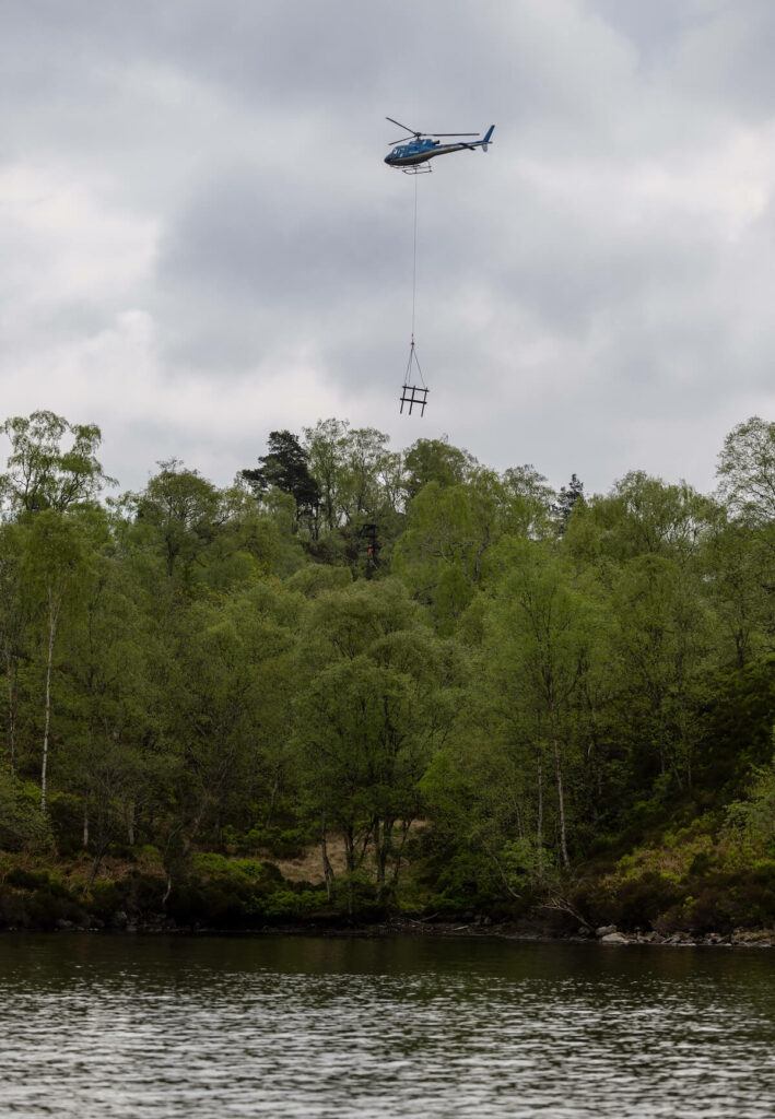 The Lookout Tower at Roderick Dhu airlift | CAP.CO