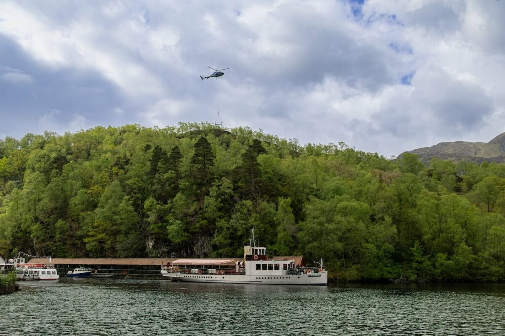 The Lookout Tower at Roderick Dhu airlift | CAP.CO
