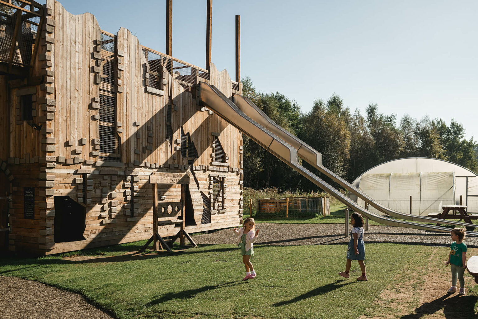 The Ruined Peel at Almond Valley | CAP.CO Adventure Play