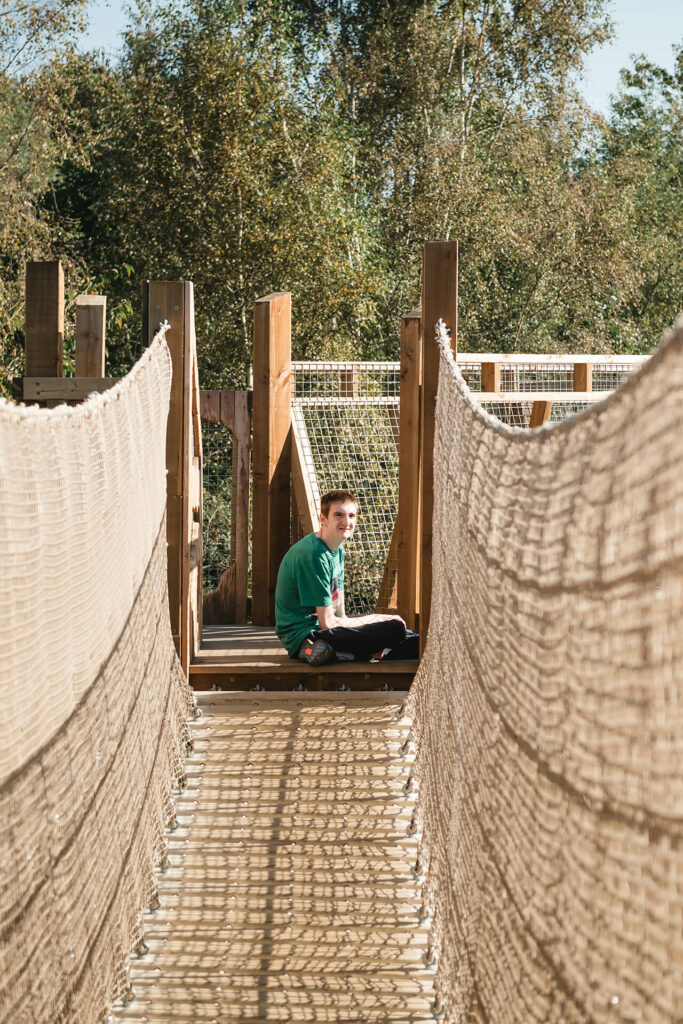 The Ruined Peel at Almond Valley | CAP.CO Adventure Play