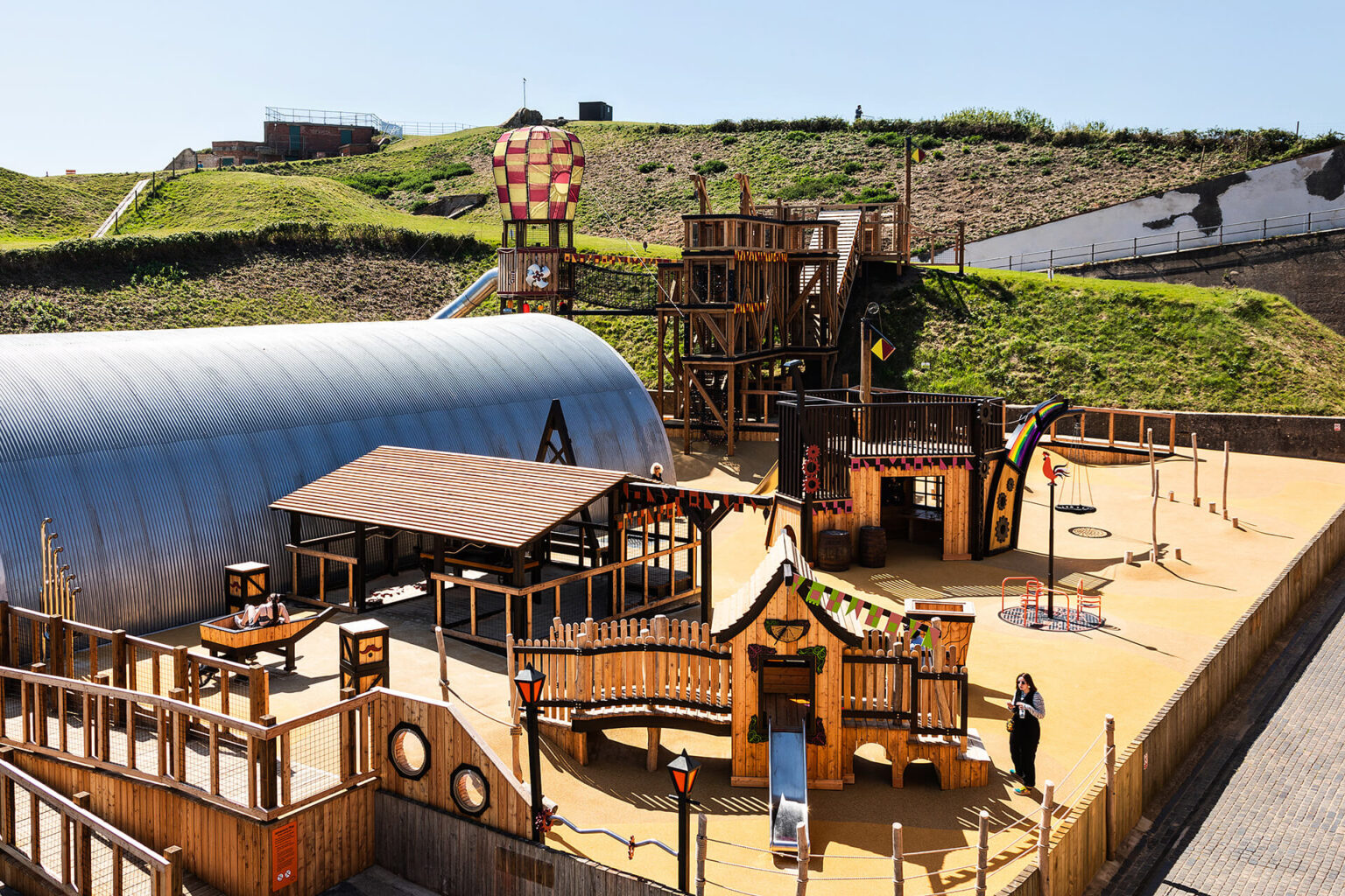 Adventure Playground at Newhaven Fort | CAP.CO Playgrounds