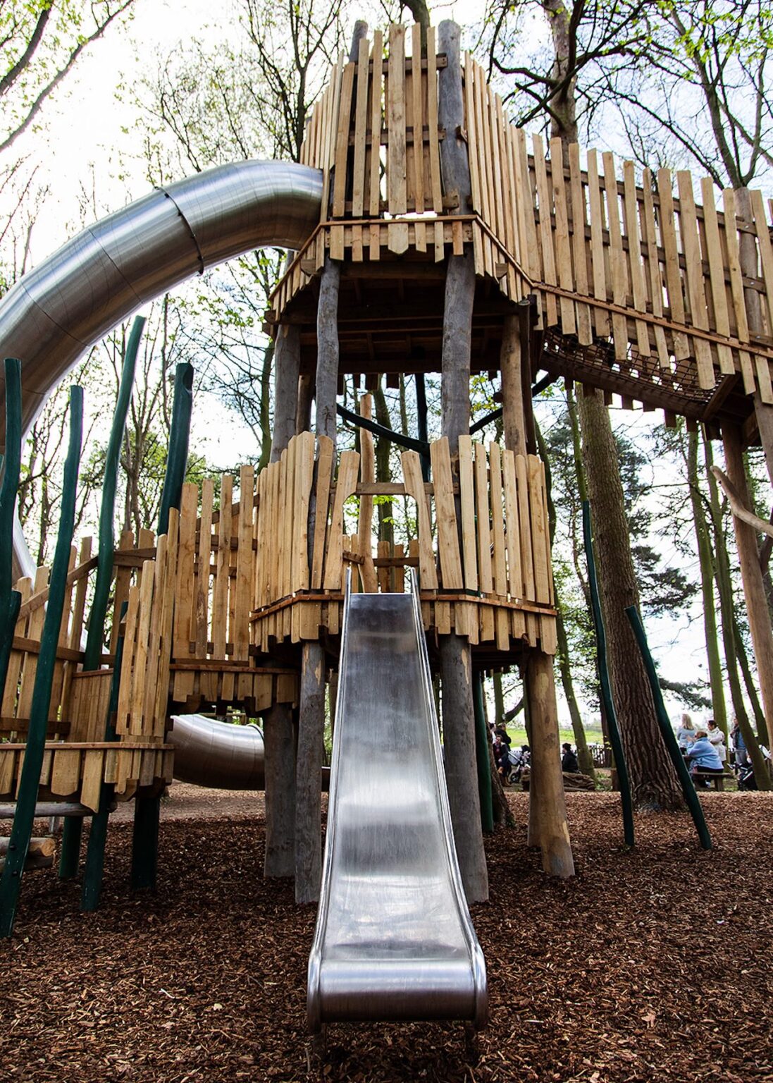 Woodland Adventure play at The Belfry | CAP.CO playgrounds